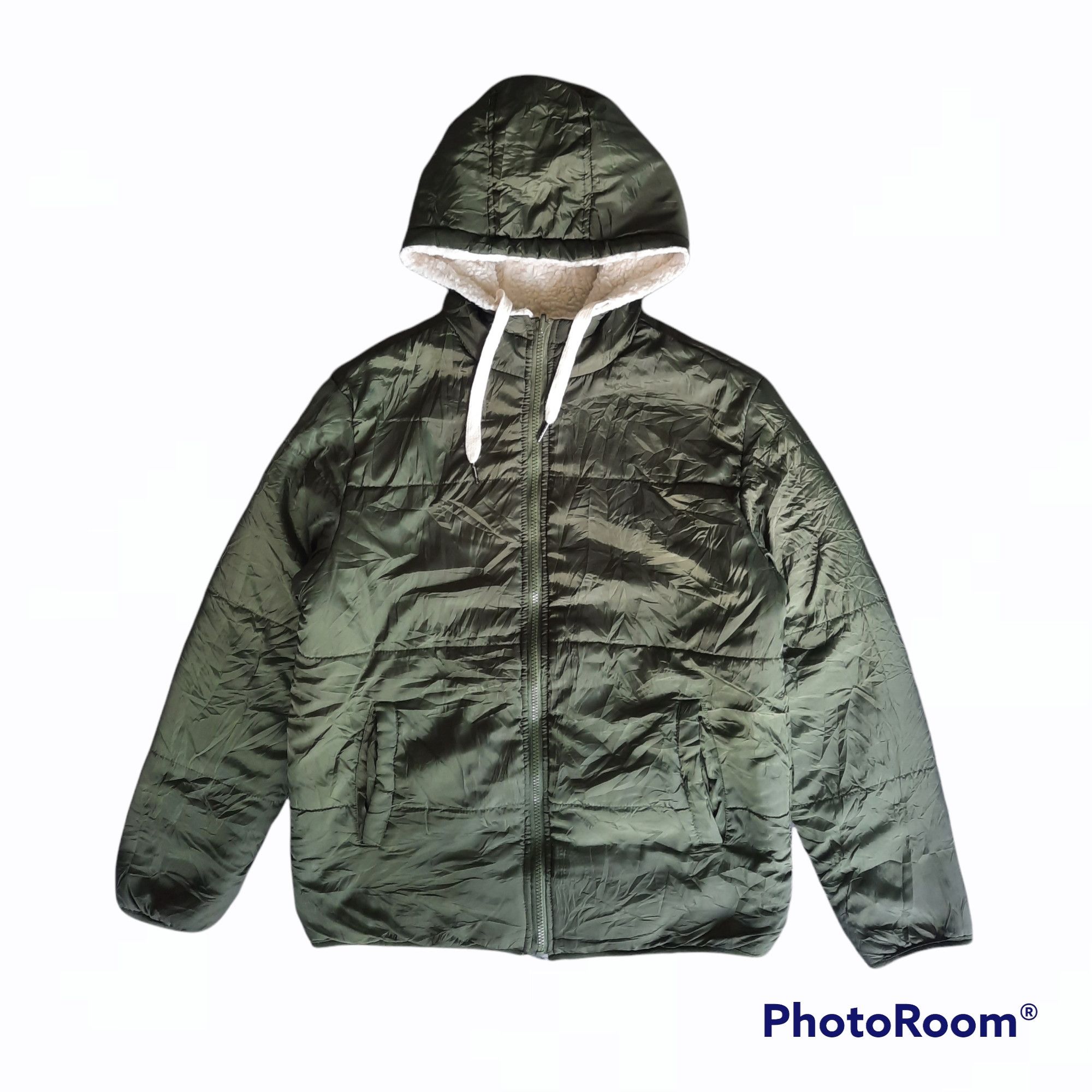 Military Japanese brand beno military sherpa reversible jacket | Grailed