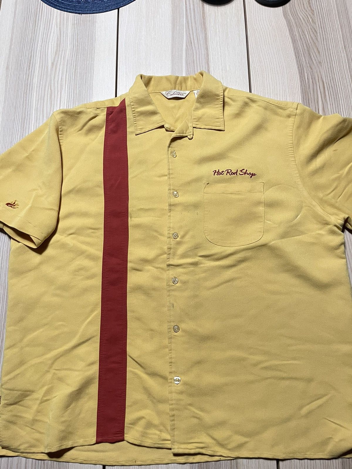 Cubavera × Vintage Vintage Cubavera American Classic Hot Rod Button Up ...
