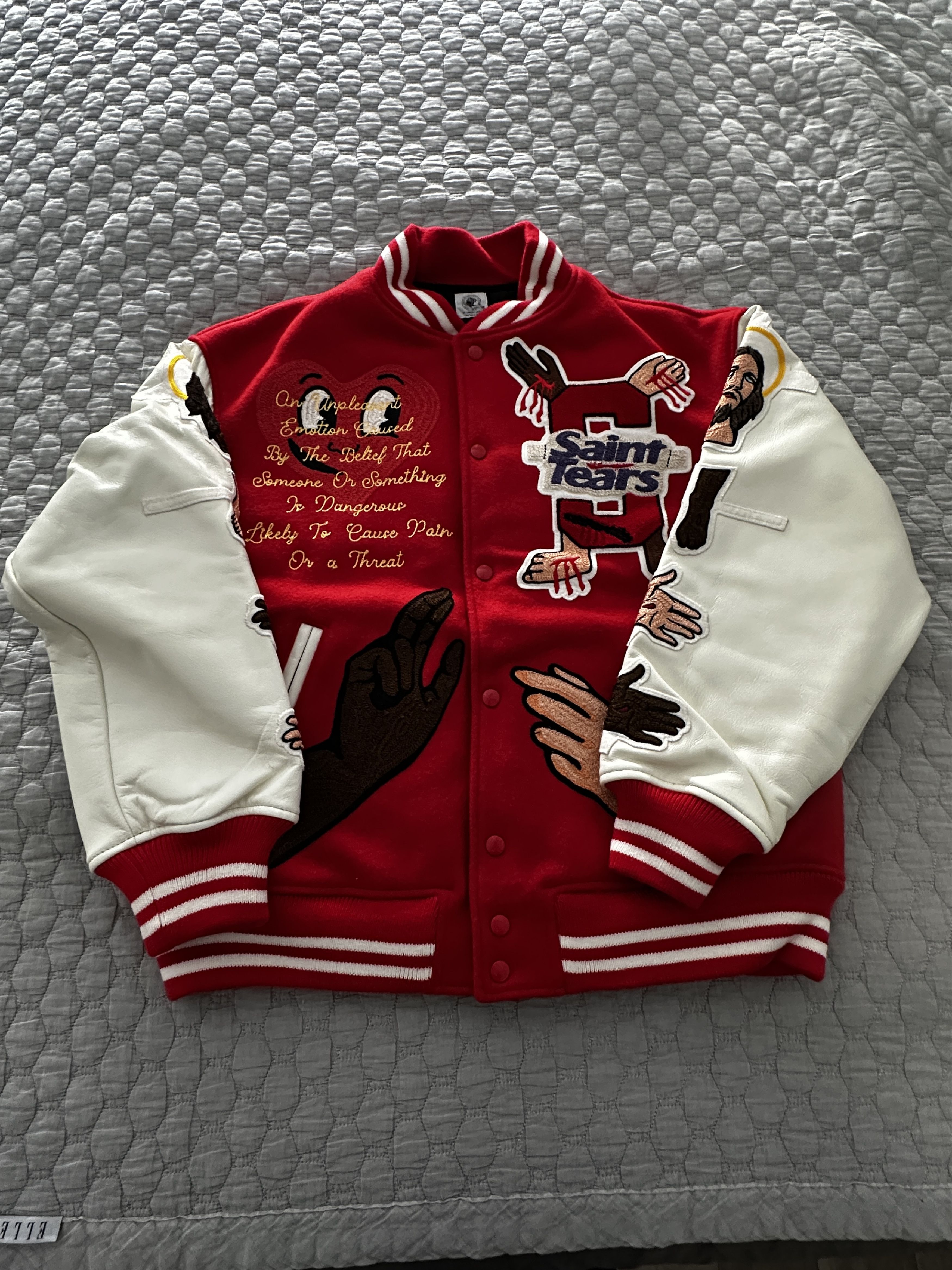 READYMADE × Saint Michael Saint Michael Stadium Varsity Jacket | Grailed