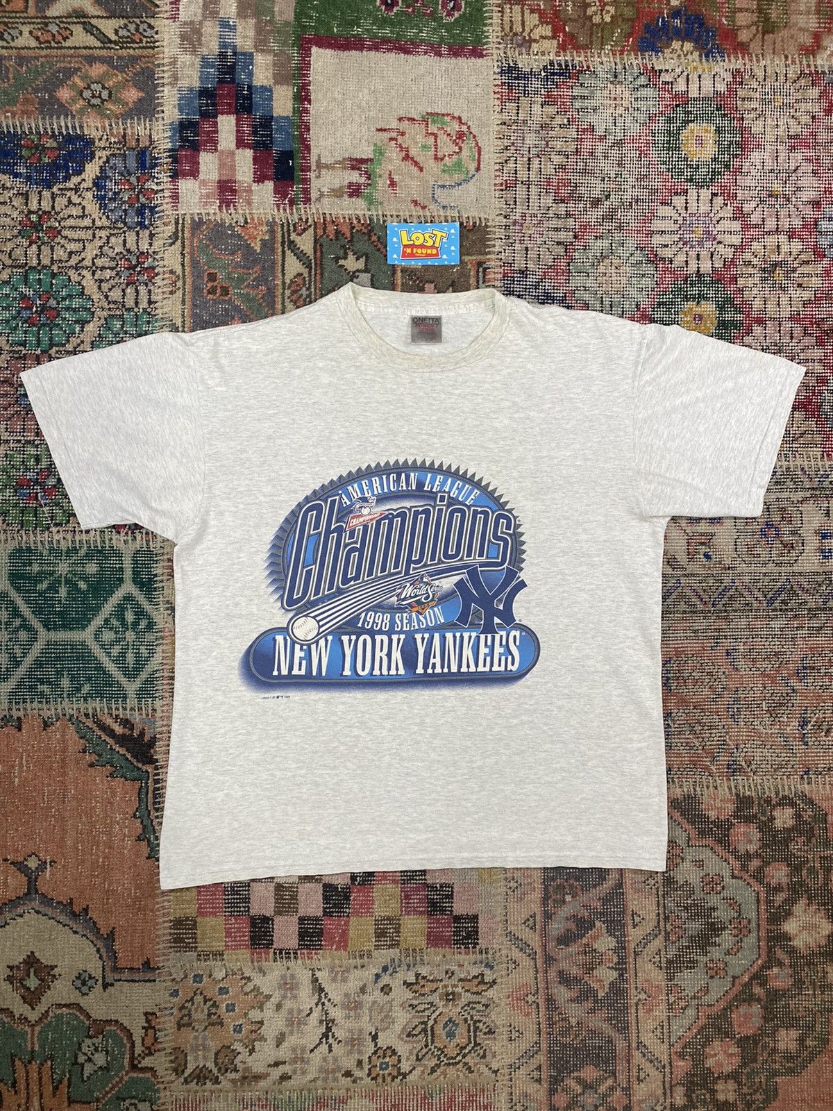 MLB × New York Yankees × Vintage 1998 Vintage MLB New York Yankees ...