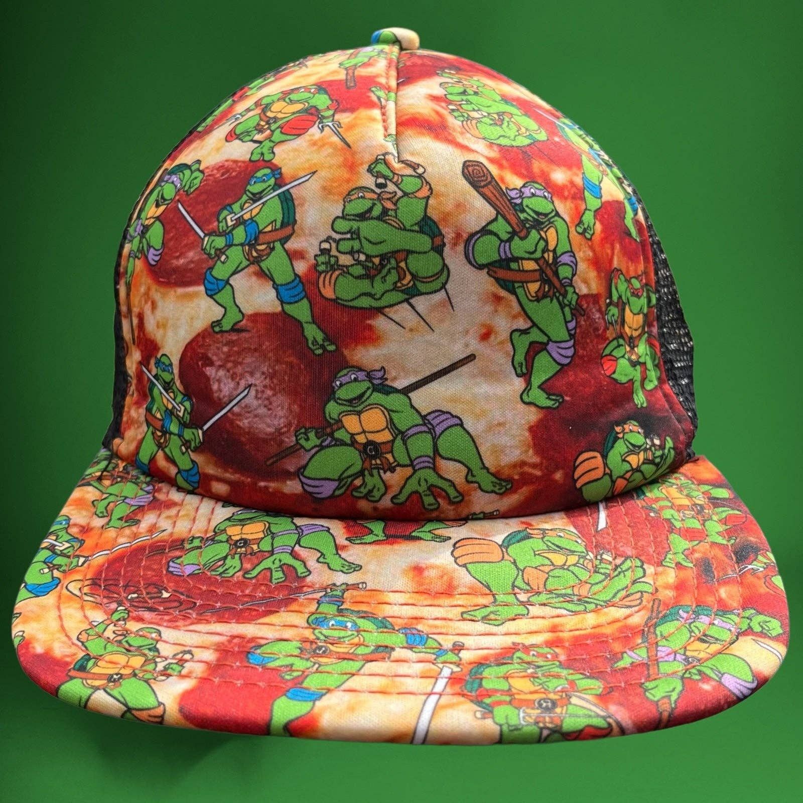 Nickelodeon Pizza Teenage Mutant Ninja Turtles Nickelodeon Snapback Hat ...