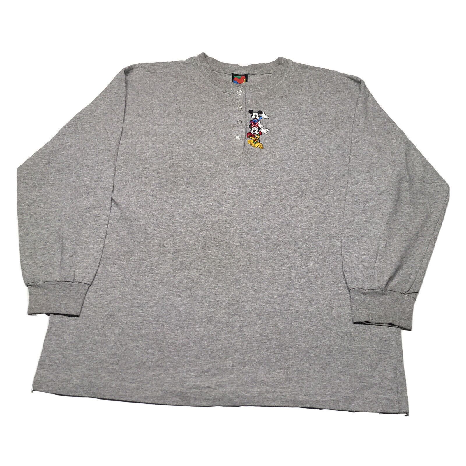 Mickey Unlimited Vintage 90s Disney Mickey Mouse T-Shirt Mens Large ...