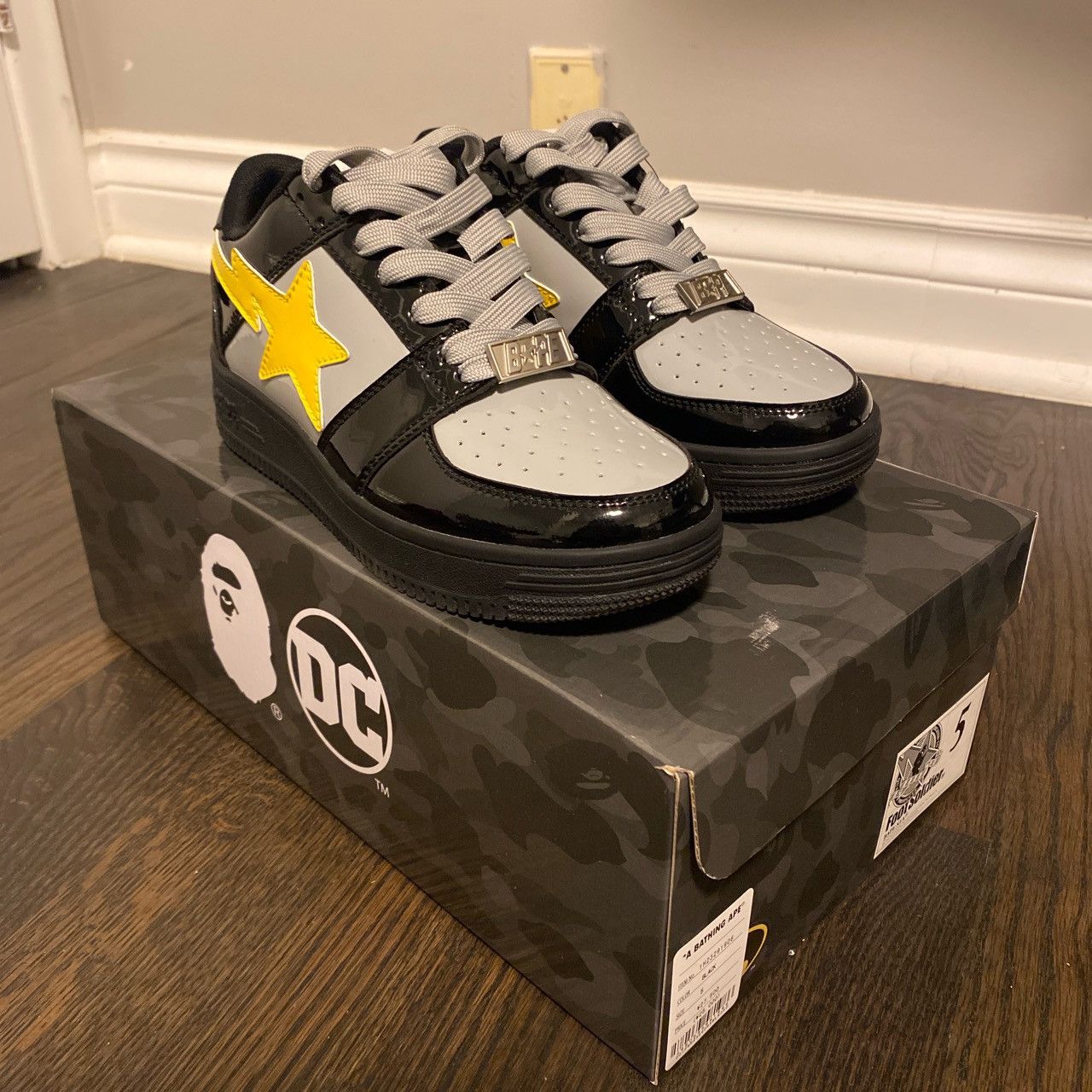 Bape × DC Comics Bape x DC Batman Bapesta Low (2021) | Grailed