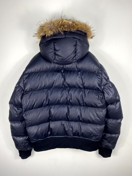 Dolce & Gabbana Dolce&Gabbana Coyote Fur Puffer Feather Logo Bomber ...