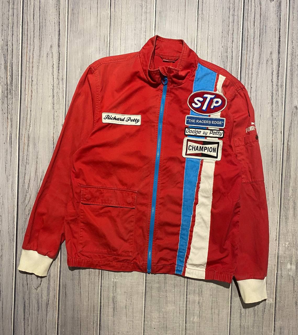 Vintage Vintage Puma Dodge Richard Petty Racing F1 Jacket Champion ...