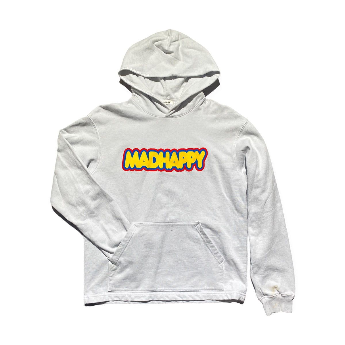 Madhappy Madhappy comic font stitch hoodie | Grailed