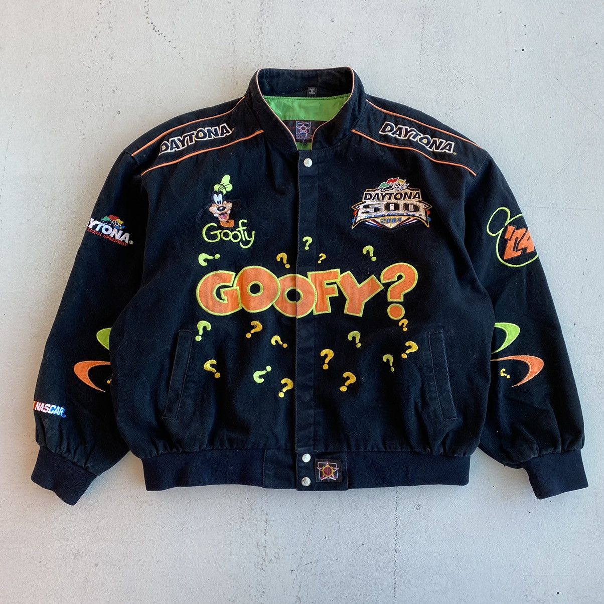 Jh Design × Streetwear × Vintage Vintage RARE Goofy NASCAR Jacket | Grailed