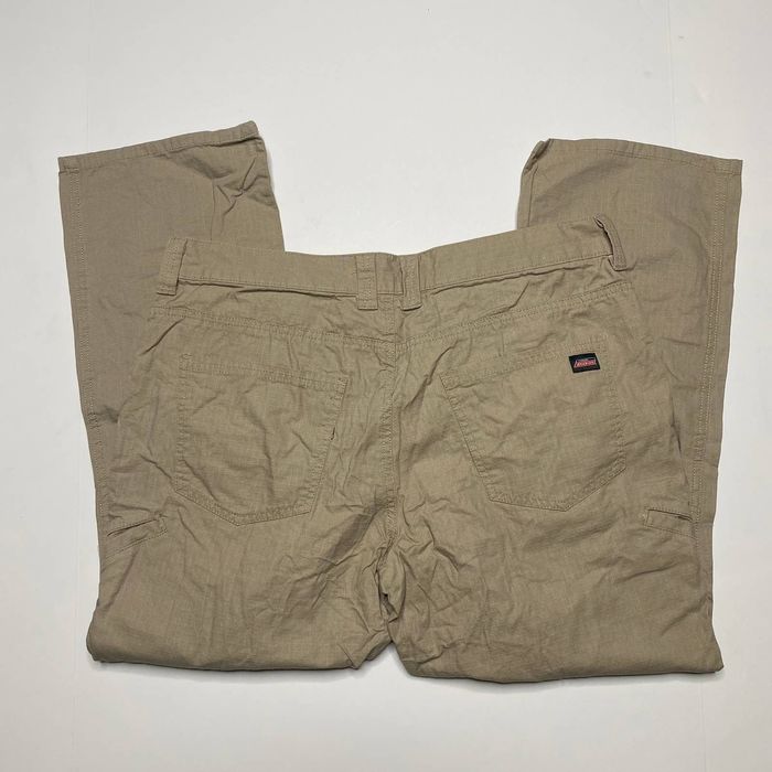 Dickies Tan Dickies Work Pants Light Weight Baggy Fit Black Label | Grailed