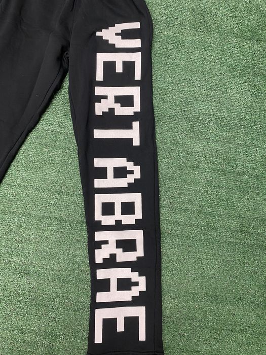 Vertabrae Vertebrae Sweatpants Black/White | Grailed