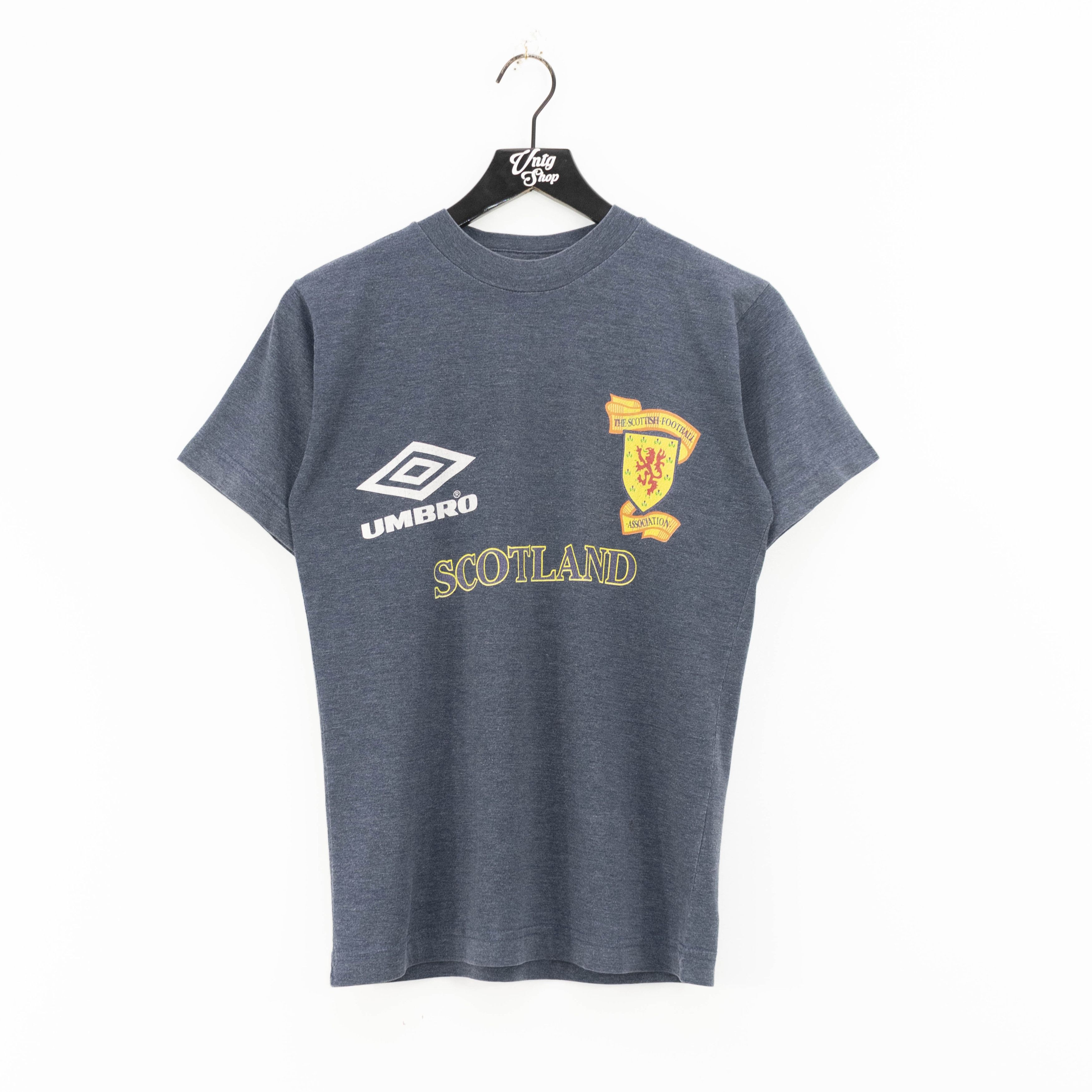 Vintage Vintage 90s UMBRO Scotland Training T-Shirt Youth Large | Grailed