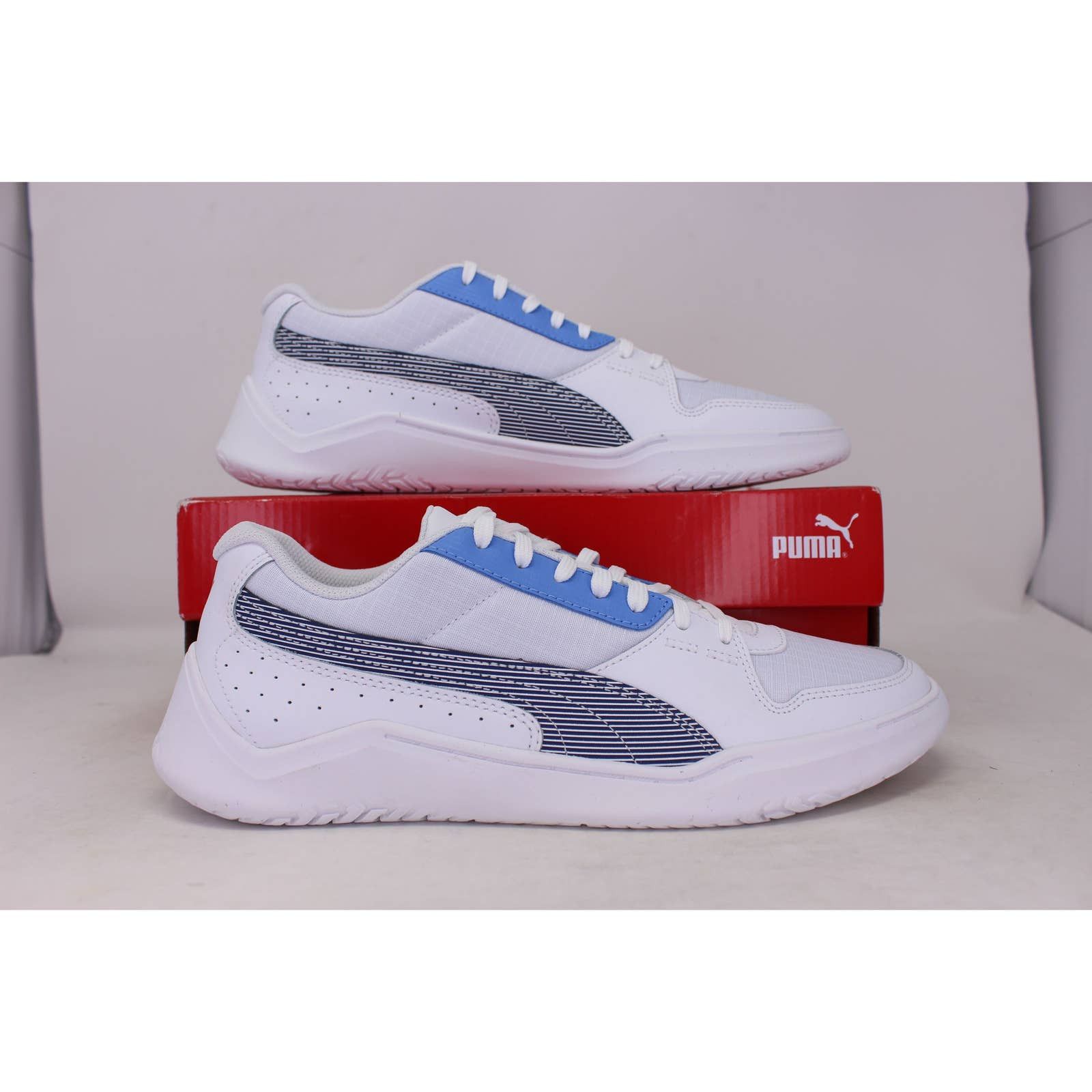 Puma DC Past Ripstop White/Blue-Grey 375389 01 | Grailed