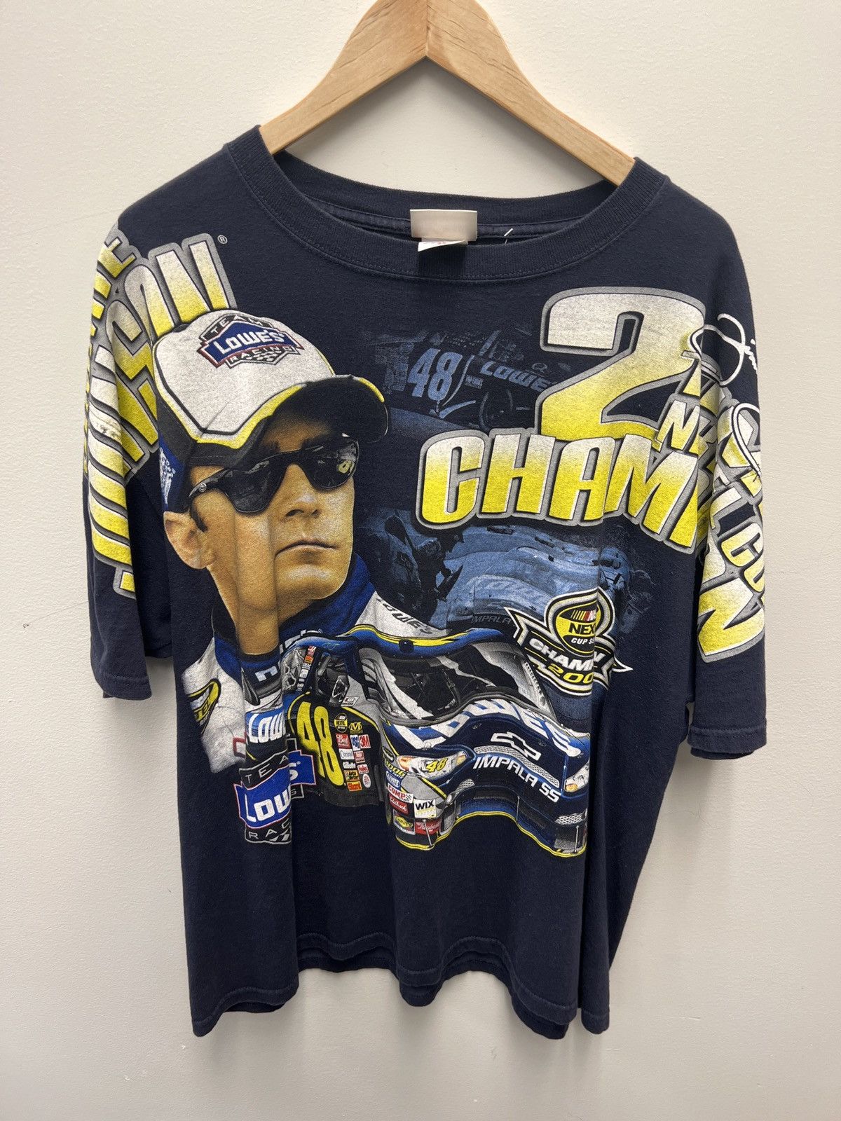 Vintage Vintage 2007 Jimmy Johnson 2 Time champ all over | Grailed