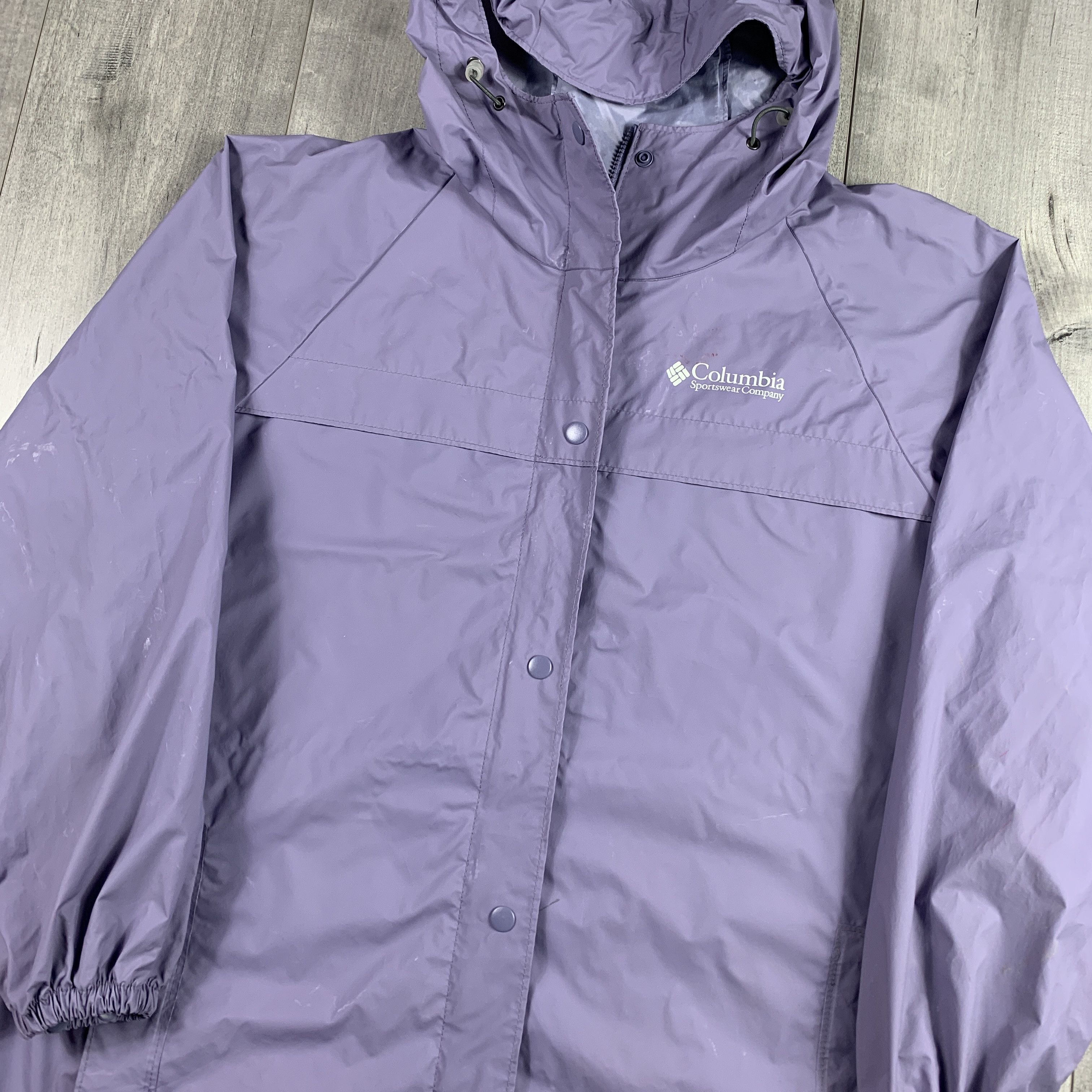 Columbia × Streetwear × Vintage Vintage Lavender Columbia Waterproof ...