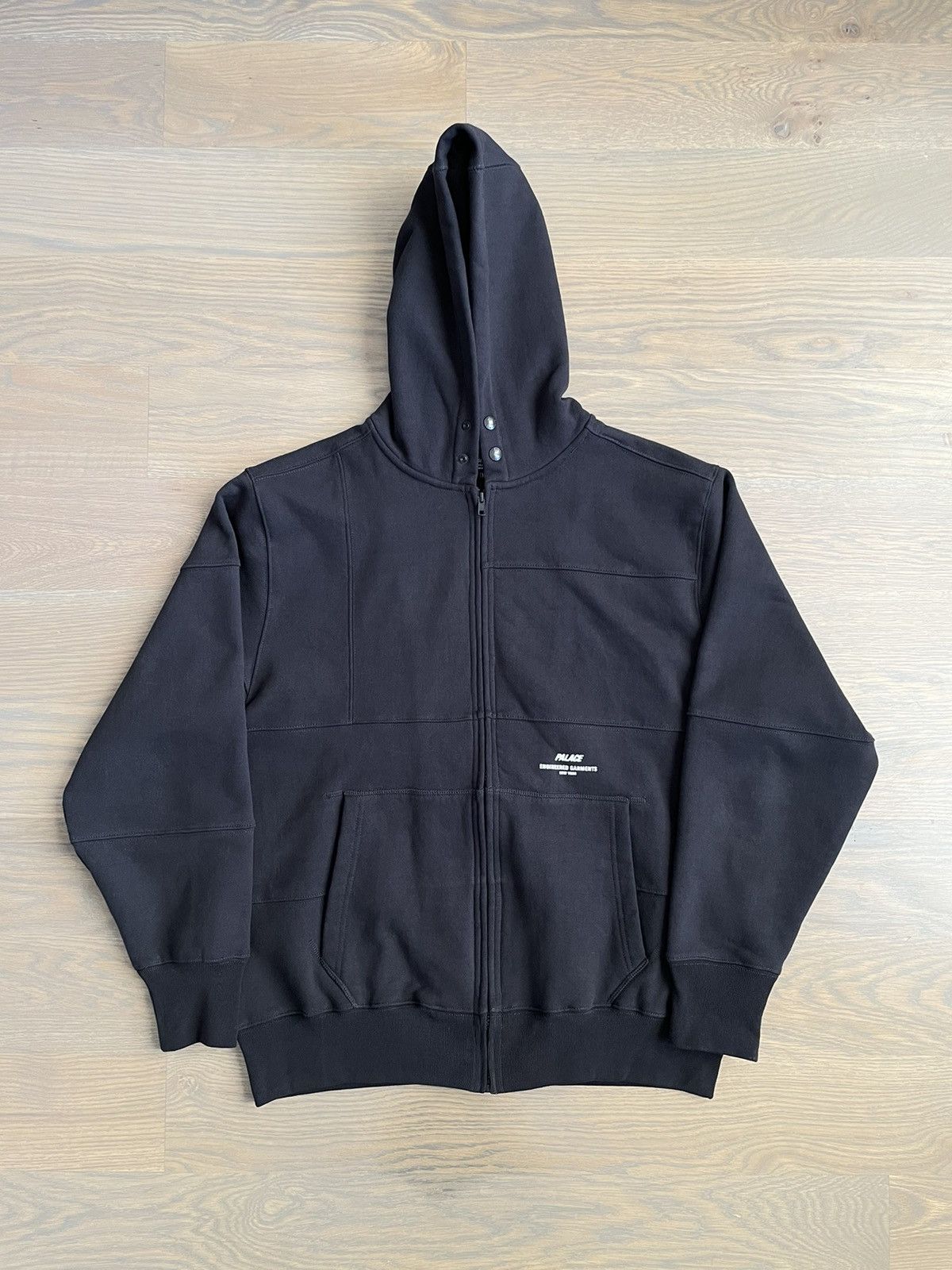 Engineered Garments Palace Engineered Garments Heavy Patchwork Zip Hood ...