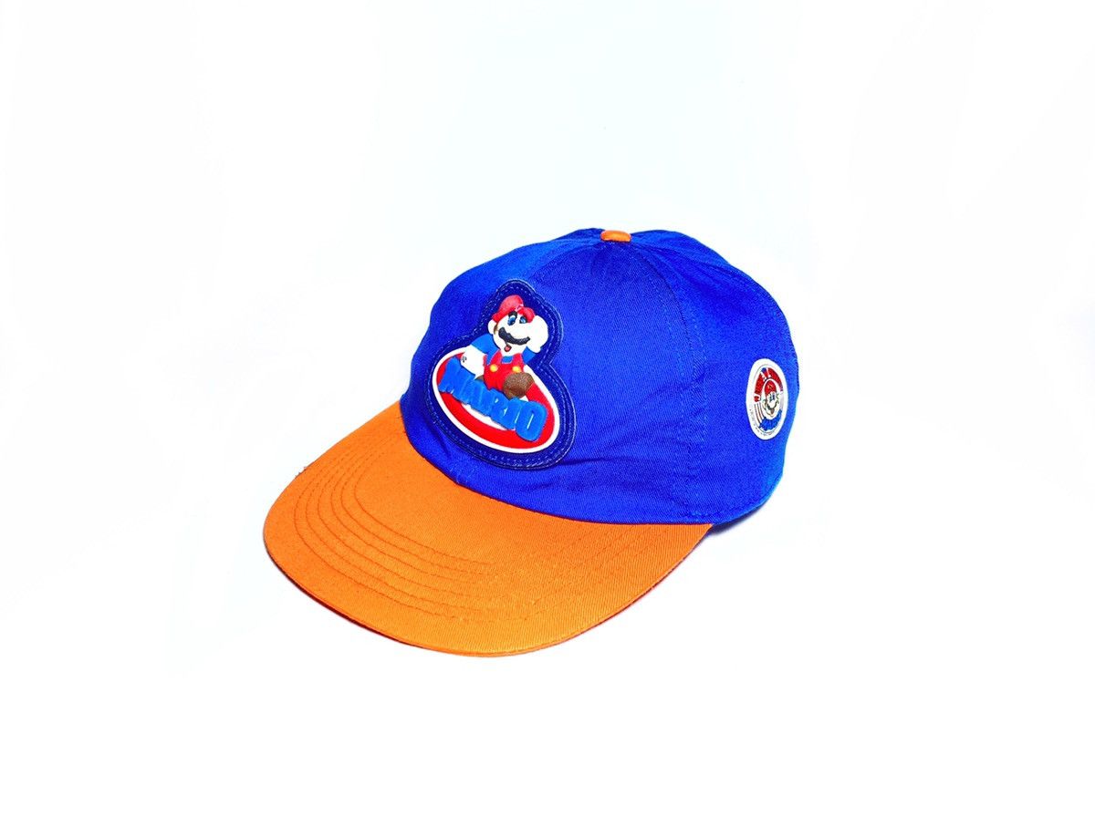 Streetwear × Vintage vintage SUPER MARIO Cap big logo hat 90s style ...