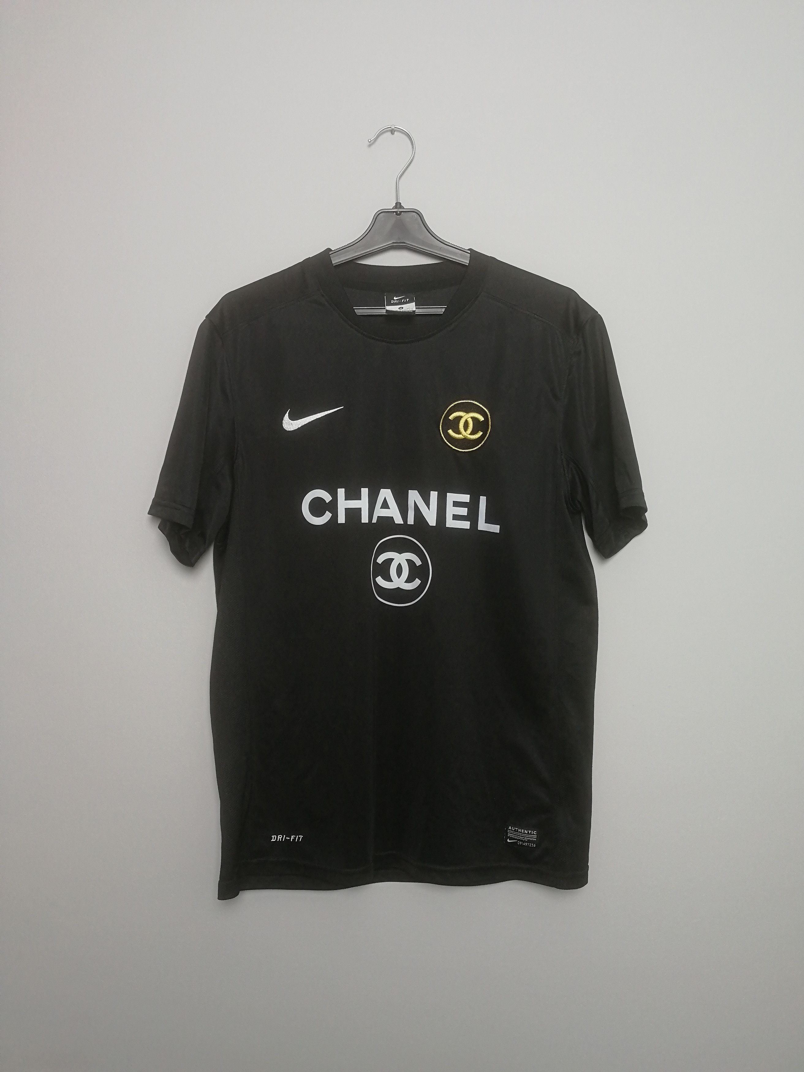 Custom × Soccer Jersey × Streetwear Custom bootleg nike chanel soccer ...