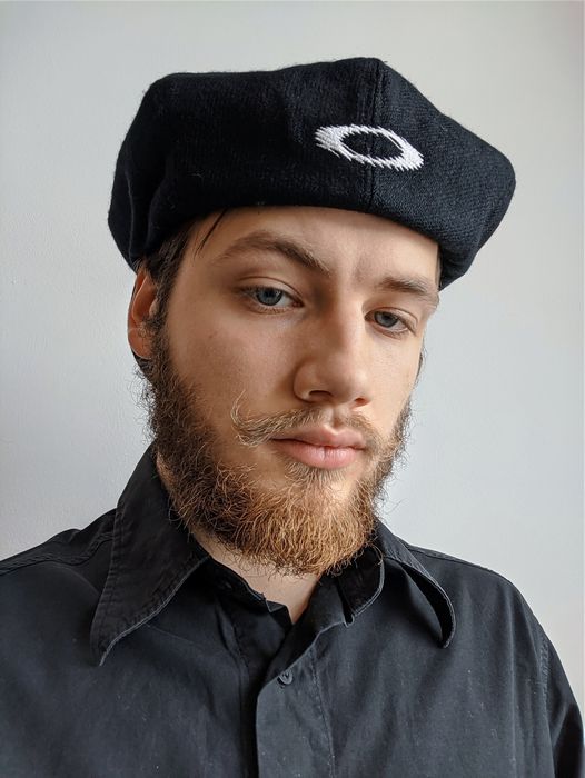 Vintage Oakley vintage beret hat static o 90s | Grailed