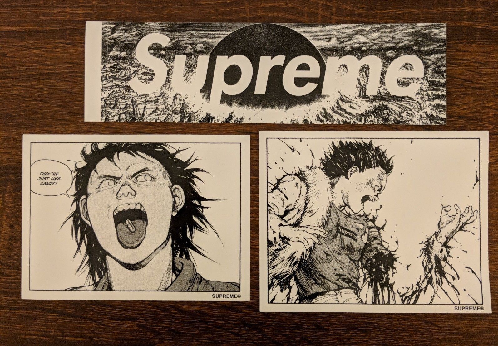 Supreme Supreme x Akira 3x Sticker Set | Grailed
