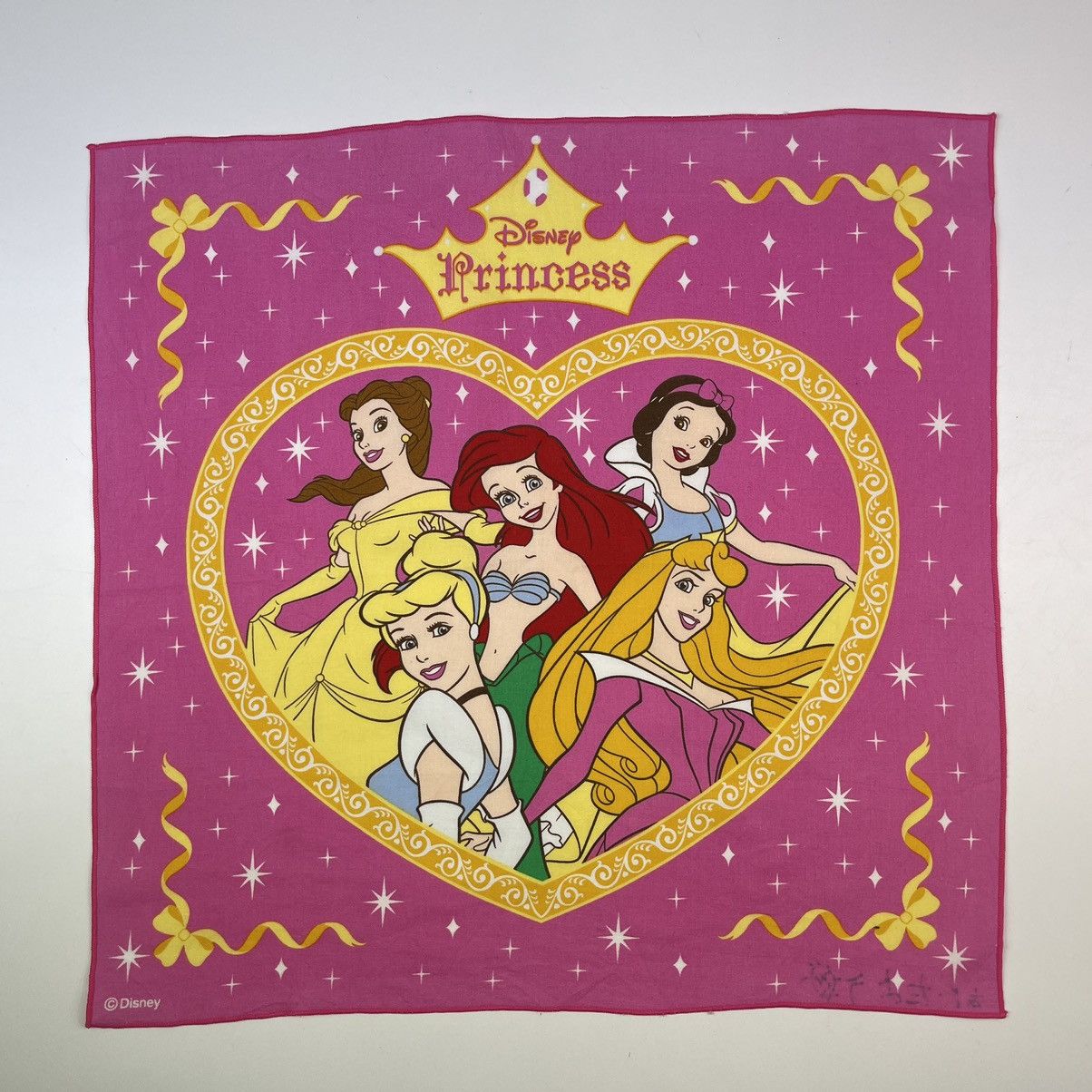 Vintage disney princess bandana handkerchief headband neckerchief | Grailed
