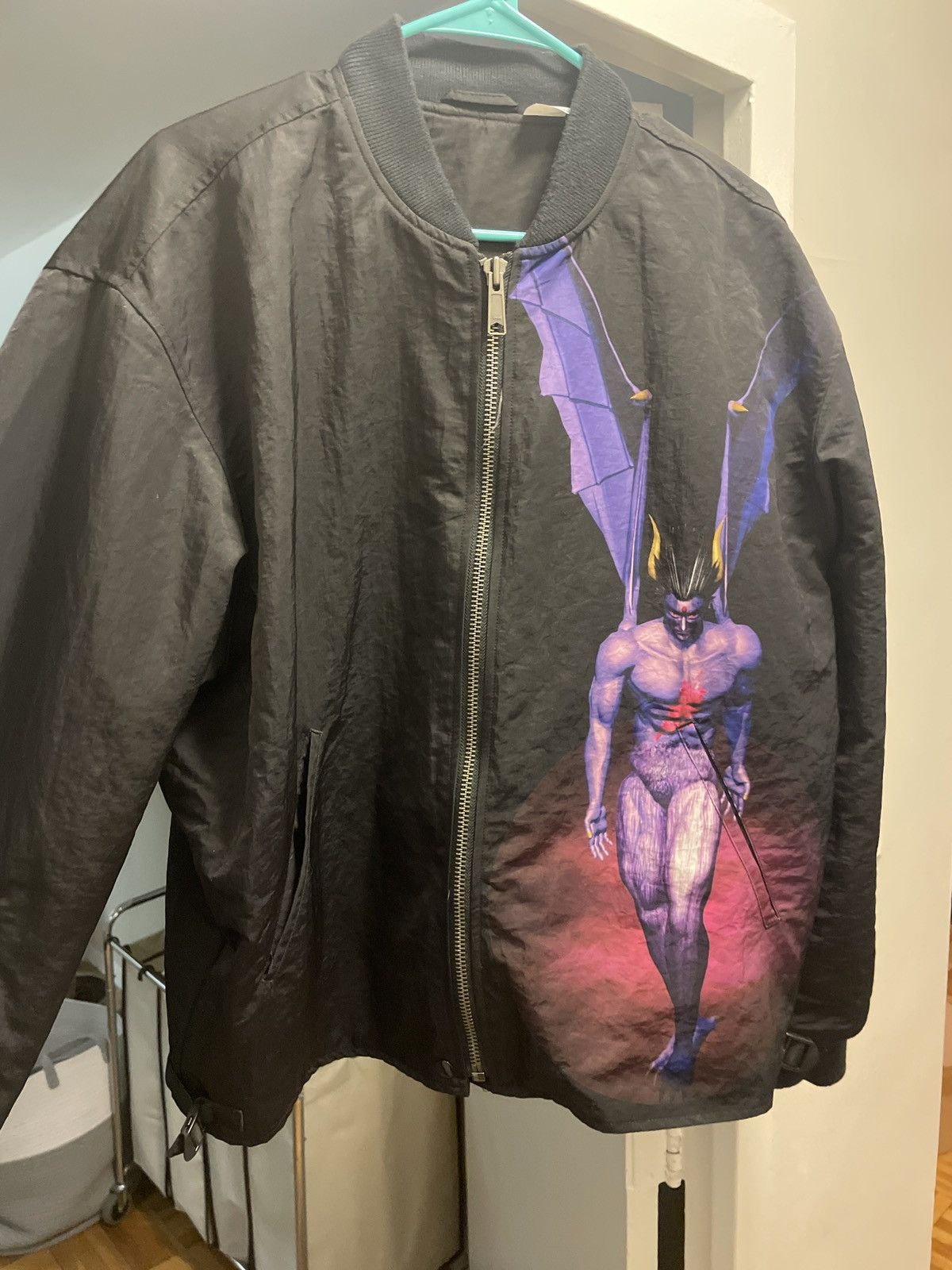 Supreme × Yohji Yamamoto Supreme x Yohji Yamamoto x Tekken Black Bomber ...