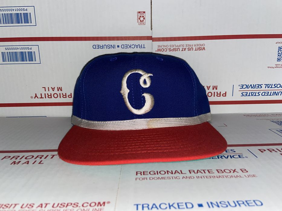 American Needle Cleveland Buckeyes fitted Negro League team Baseball ...