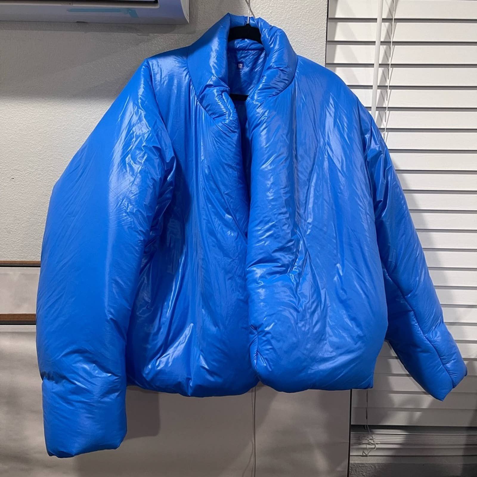 Gap × Kanye West Yeezy Gap Round Jacket 'Blue' | Grailed