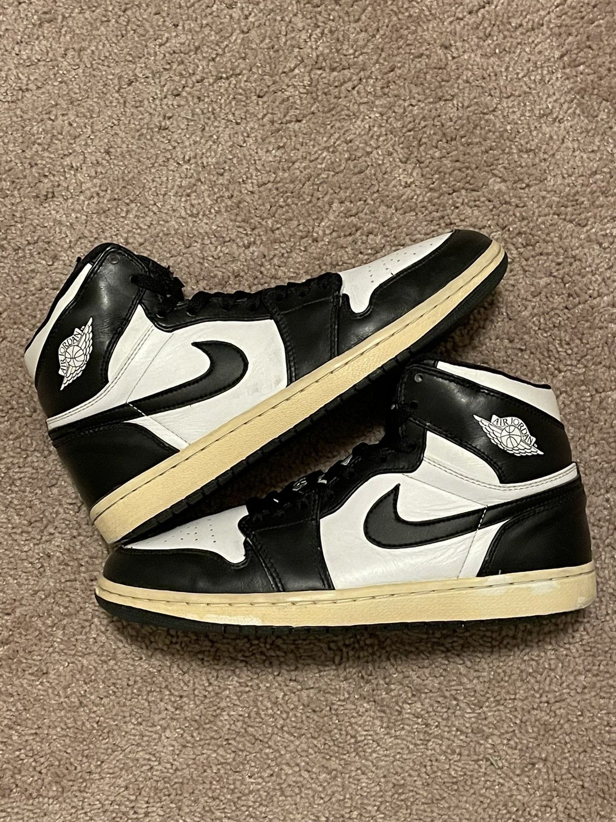 Jordan Brand 2008 Air Jordan 1 Retro Countdown Pack Black White | Grailed