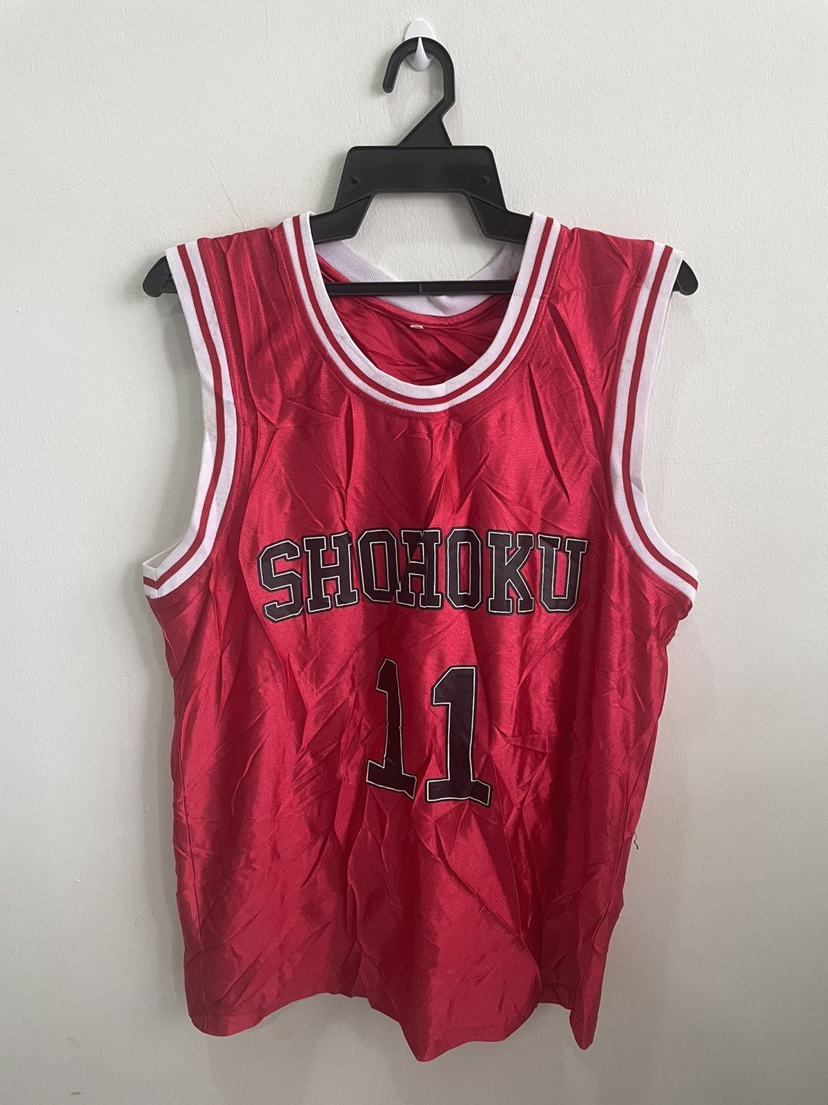Anima × Vintage Vintage Slam Dunk Shohoku Kaede Rukawa Singlet Rip Tee ...