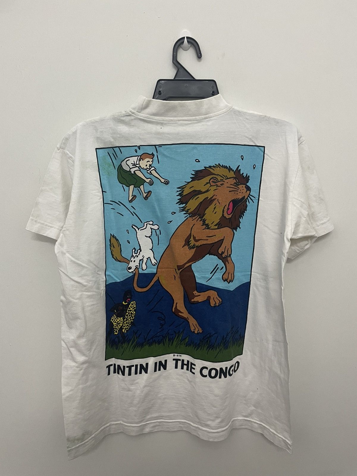 Cartoon Network × Vintage Vintage 90’s Tin Tin In Congo Cartoon Movie ...