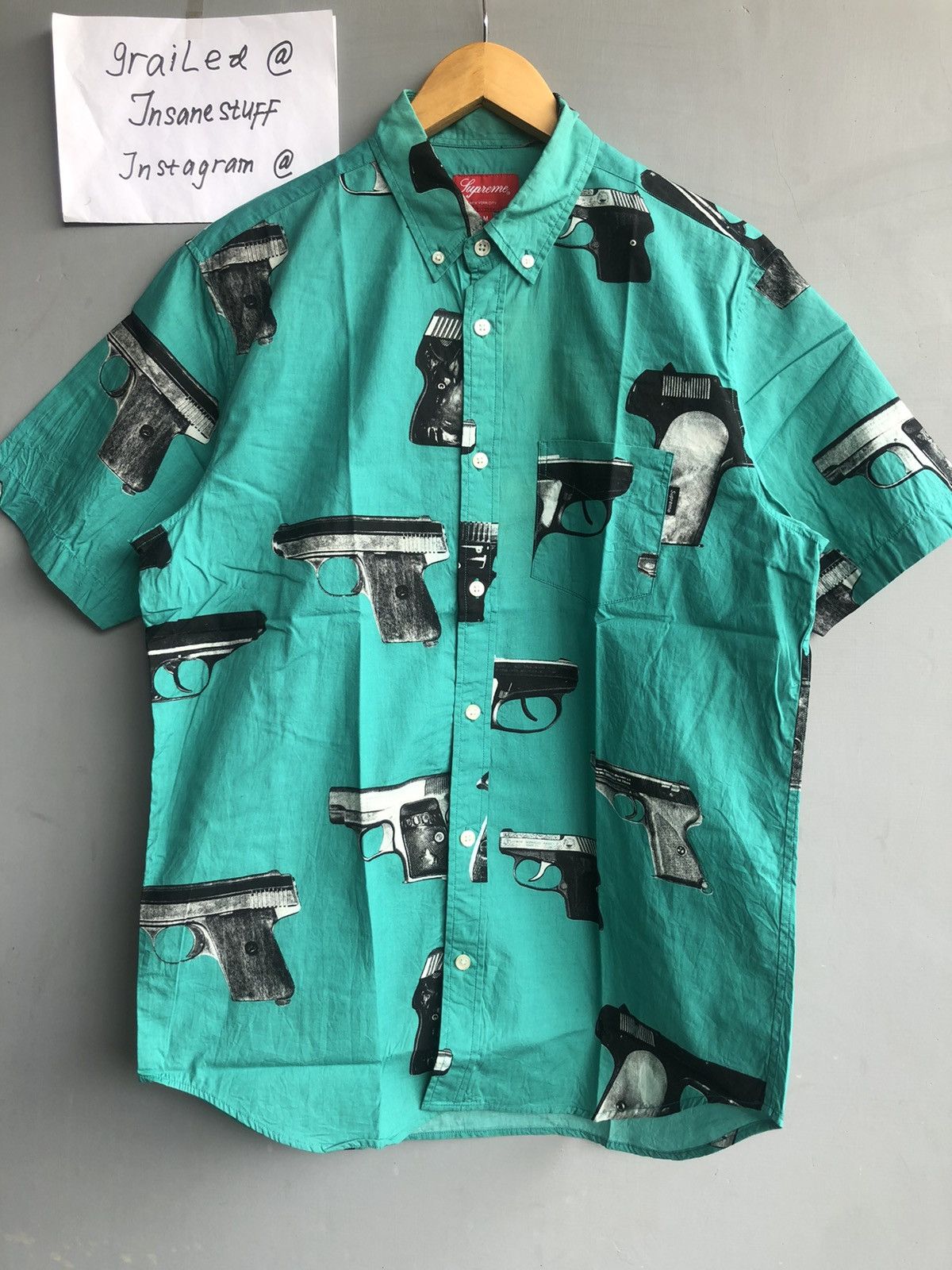 Supreme SS13 Supreme Guns Button Up Shirt | Grailed