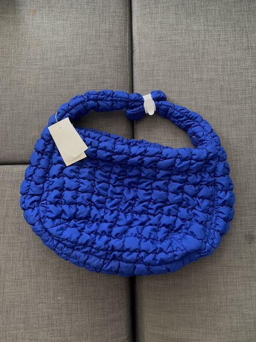 Cos (Blue) COS Quilted Oversize Shoulder Bag | Grailed