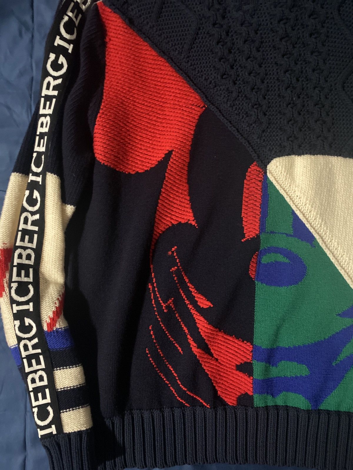 Iceberg RARE ICEBERG MICKEY MOUSE SWEATER | Grailed