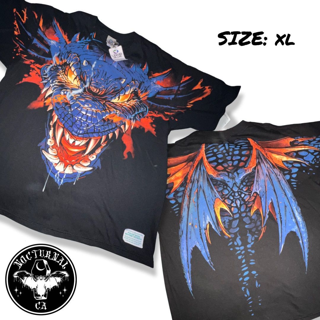 Liquid Blue × Vintage Liquid Blue Dragon Tee Vintage | Grailed