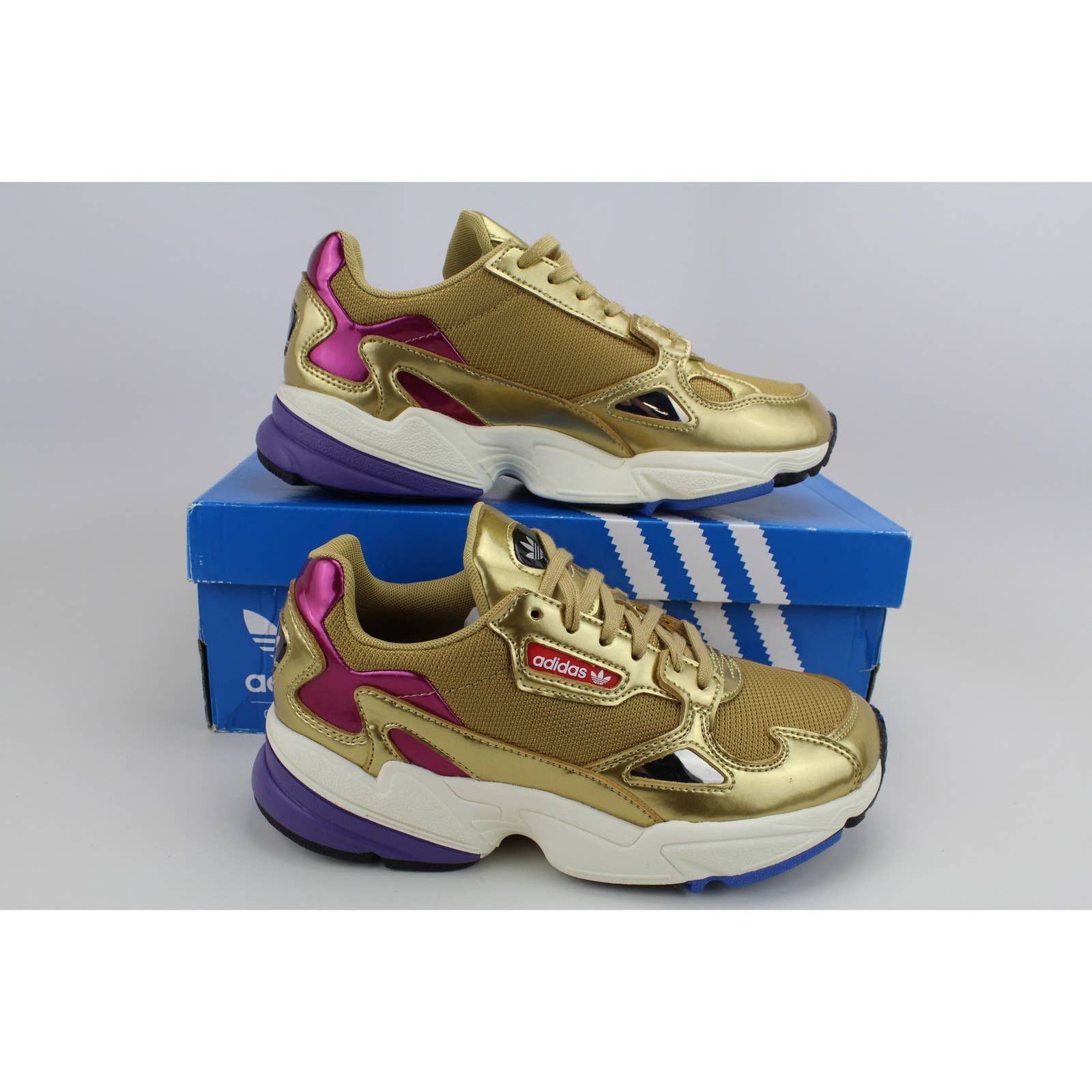 Adidas Falcon Gold Metallic/Gold Metallic-Off White CG6247 | Grailed