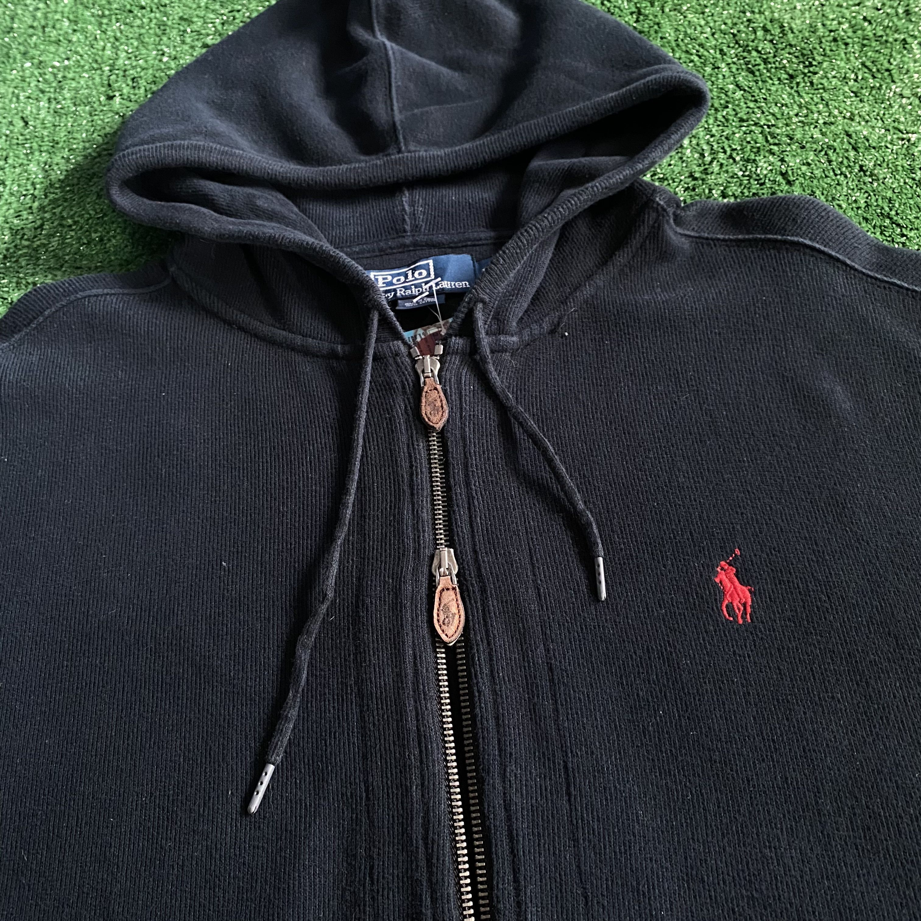 Polo Ralph Lauren Vintage Polo Ralph Lauren Zip Up Hoodie 90s | Grailed