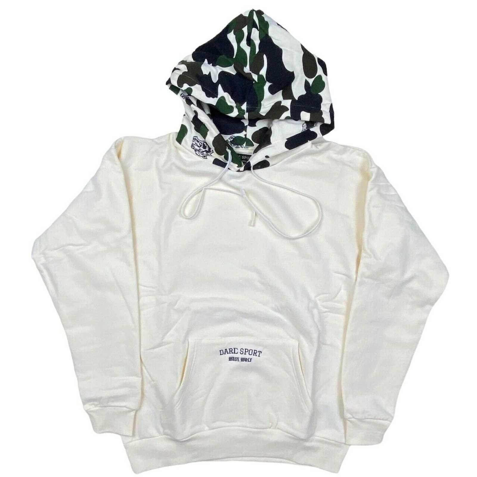 Civil Regime Darc Sport Mens Embroidered Wave Wolf Camo Hoodie ...