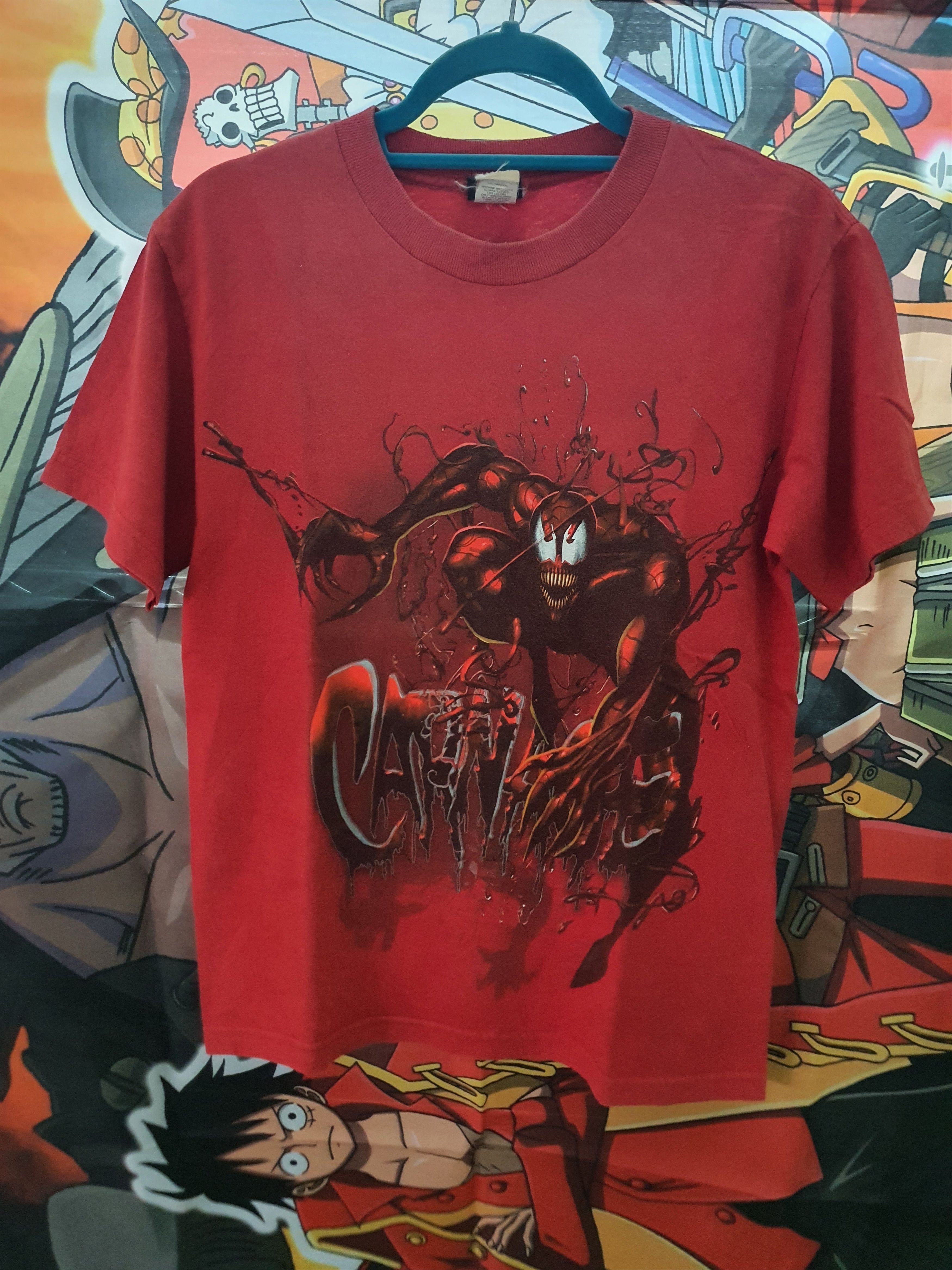 Japanese Brand × Marvel Comics Rare Carnage Marvel Mad Engine shirt ...