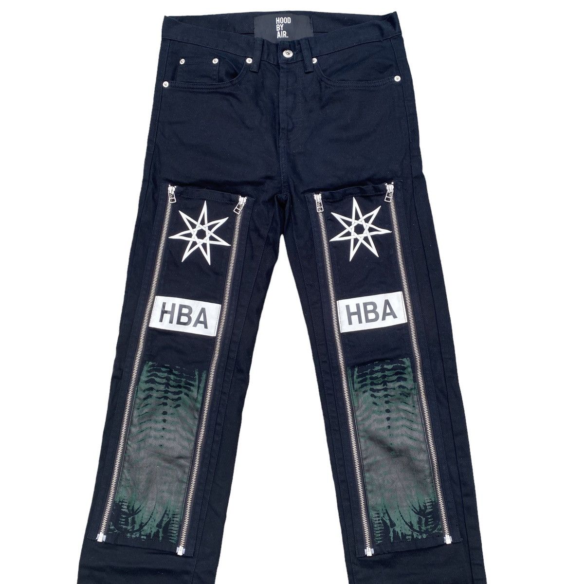 Hood By Air HBA Pentagram Jeans | Grailed