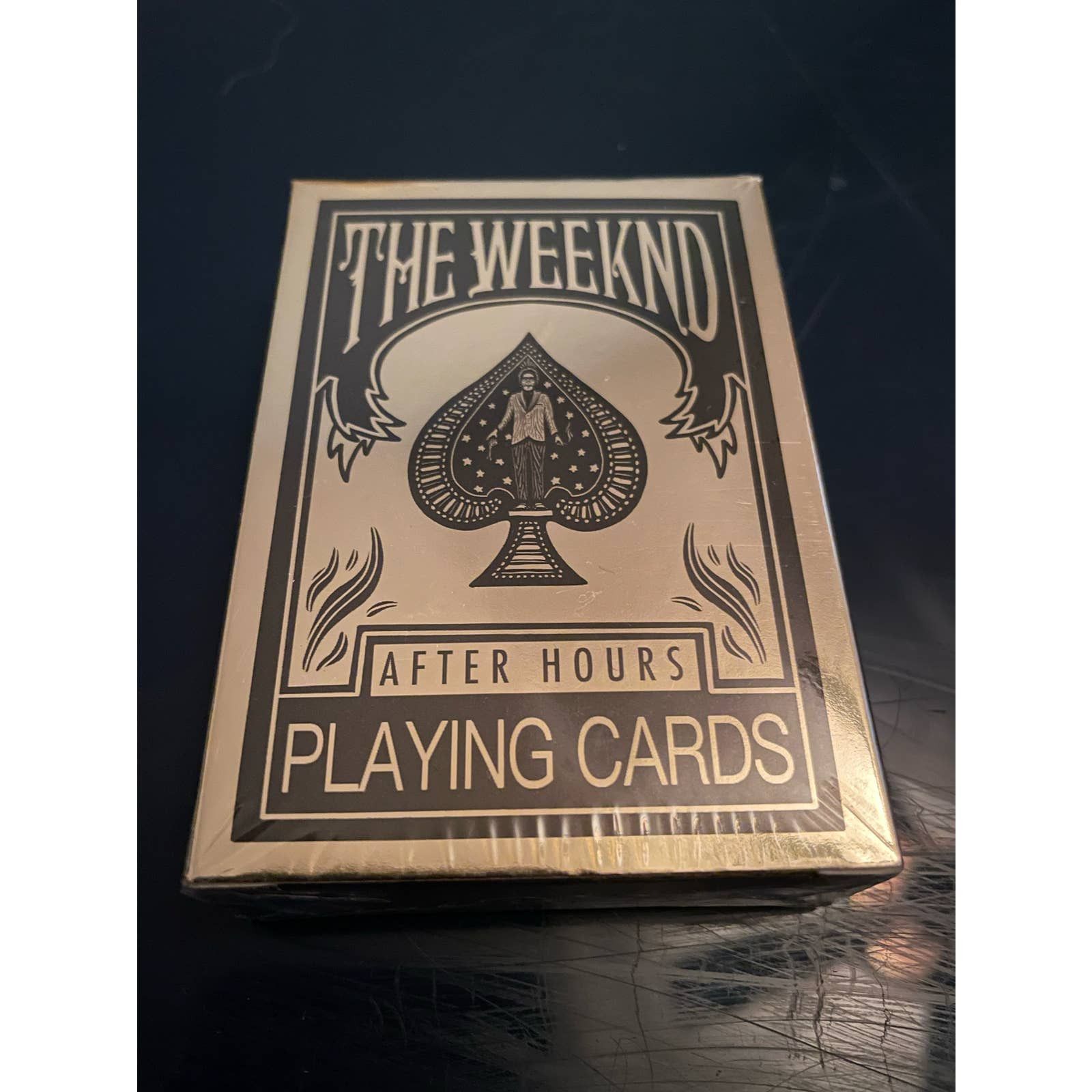 The Weeknd The Weeknd After Hours Xo Gold Playing Cards | Grailed