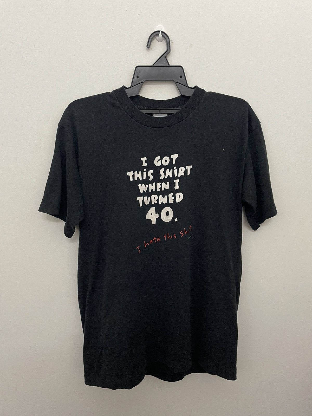 Art × Vintage Vintage 90’s Wording Tee Shirt | Grailed