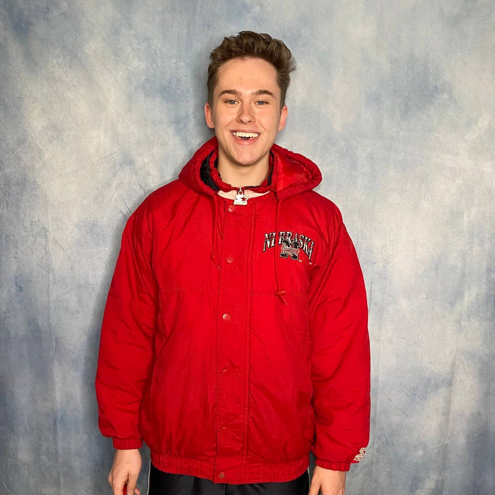 Starter × Streetwear × Vintage Vintage Starter Jacket Nebraska 1990s ...