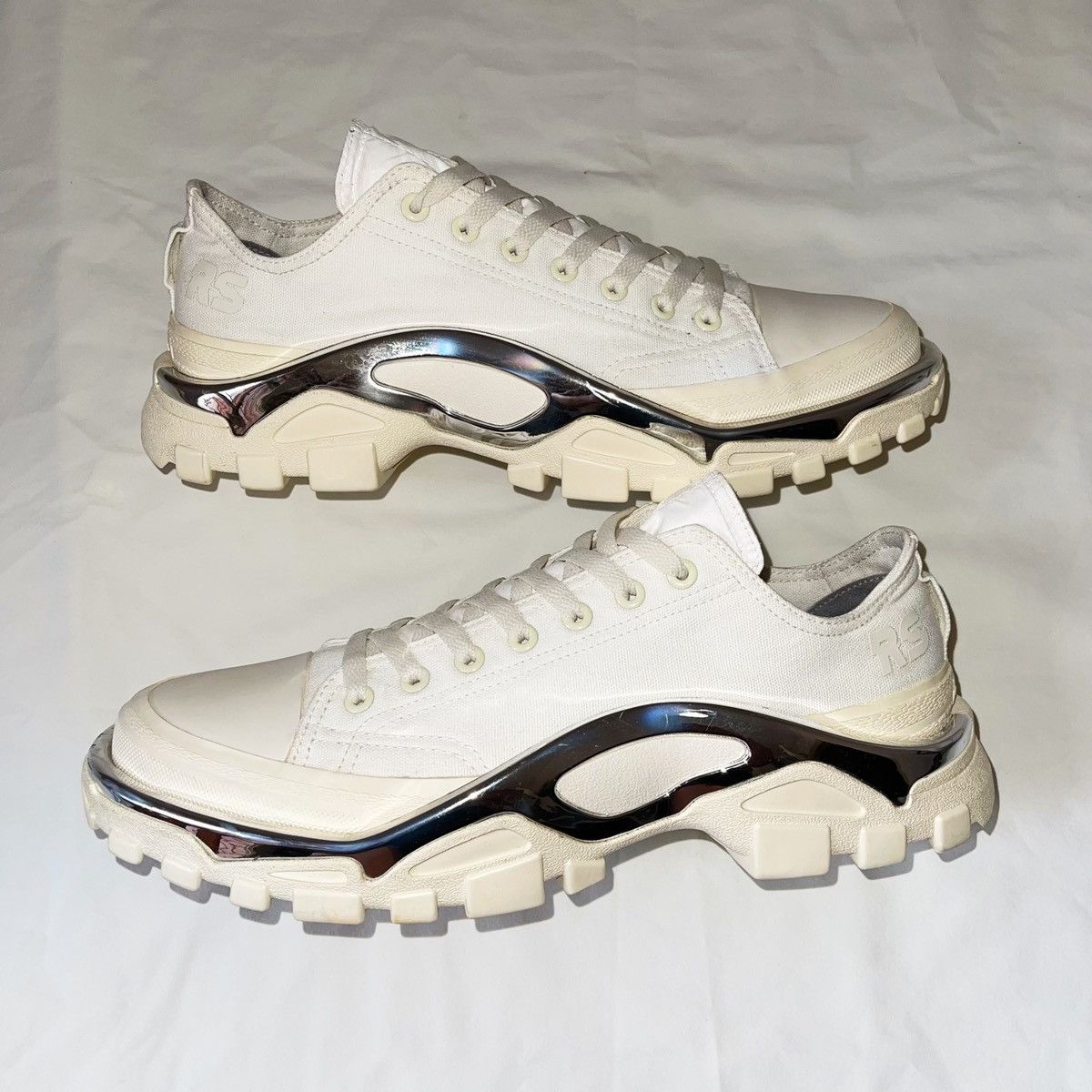 Adidas × Raf Simons × Raf by Raf Simons Adidas x Raf Simons Detroit Runner Cream | Grailed