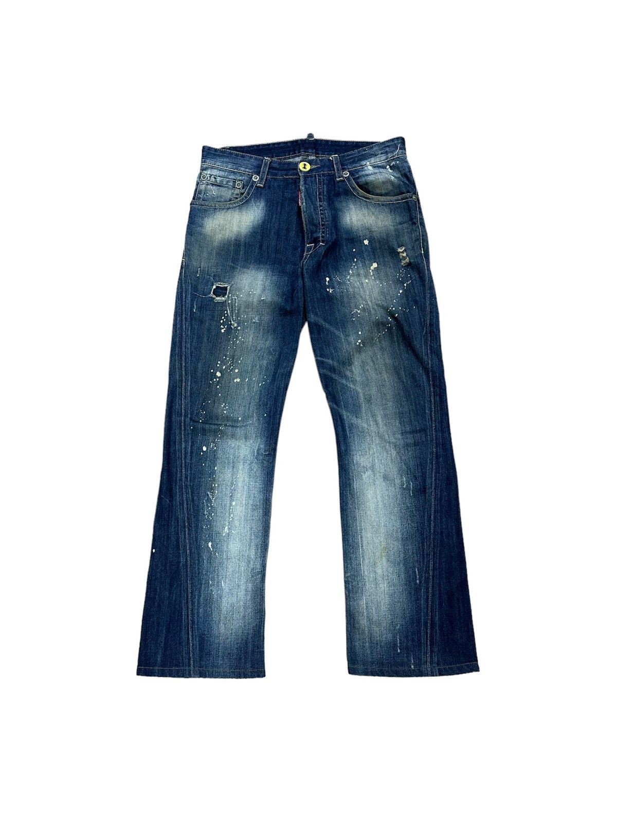Beauty Beast × Designer × Dsquared2 Rare And Beautiful Dsquared Painted ...