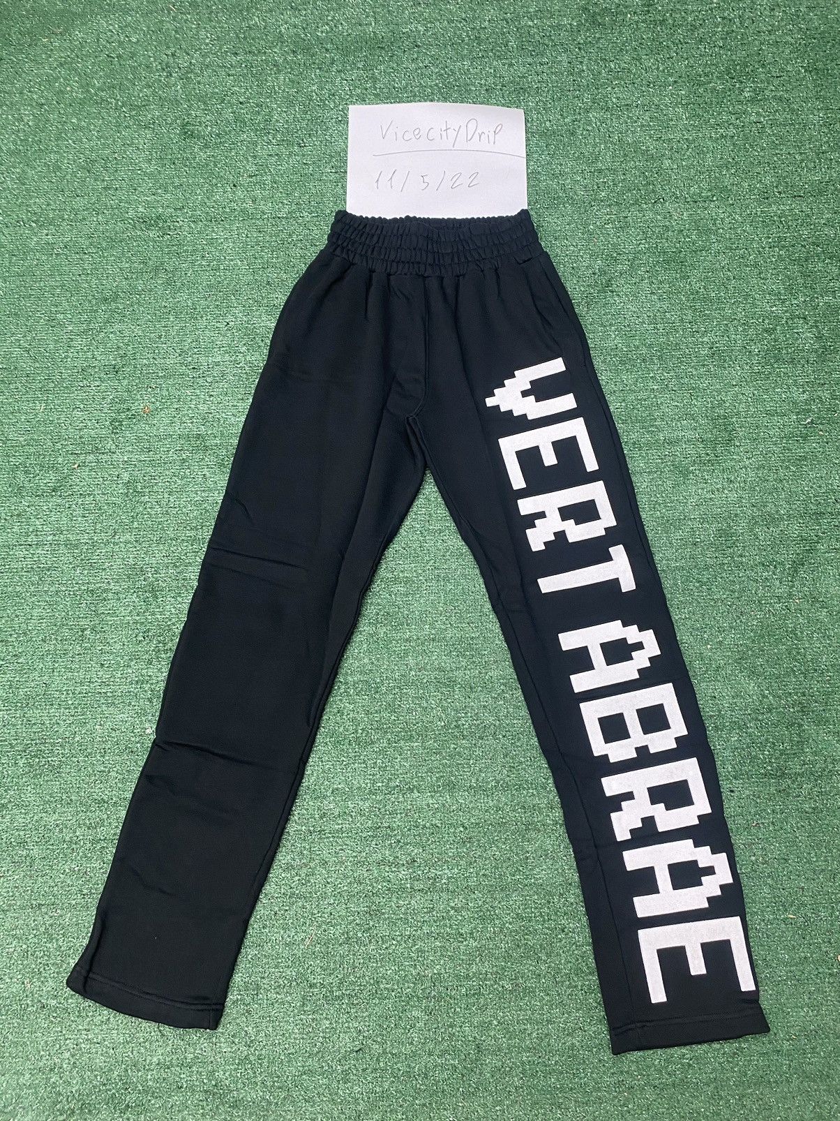Vertabrae Vertebrae Sweatpants Black/White | Grailed