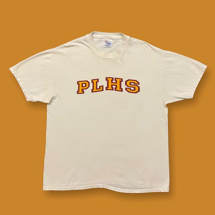 Vintage Vintage High School Shirt 90s y2k Graphic Tee Faded White | Grailed