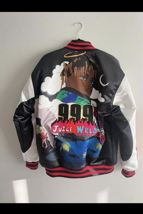 Streetwear Juice Wrld Bomber Jacket | Grailed