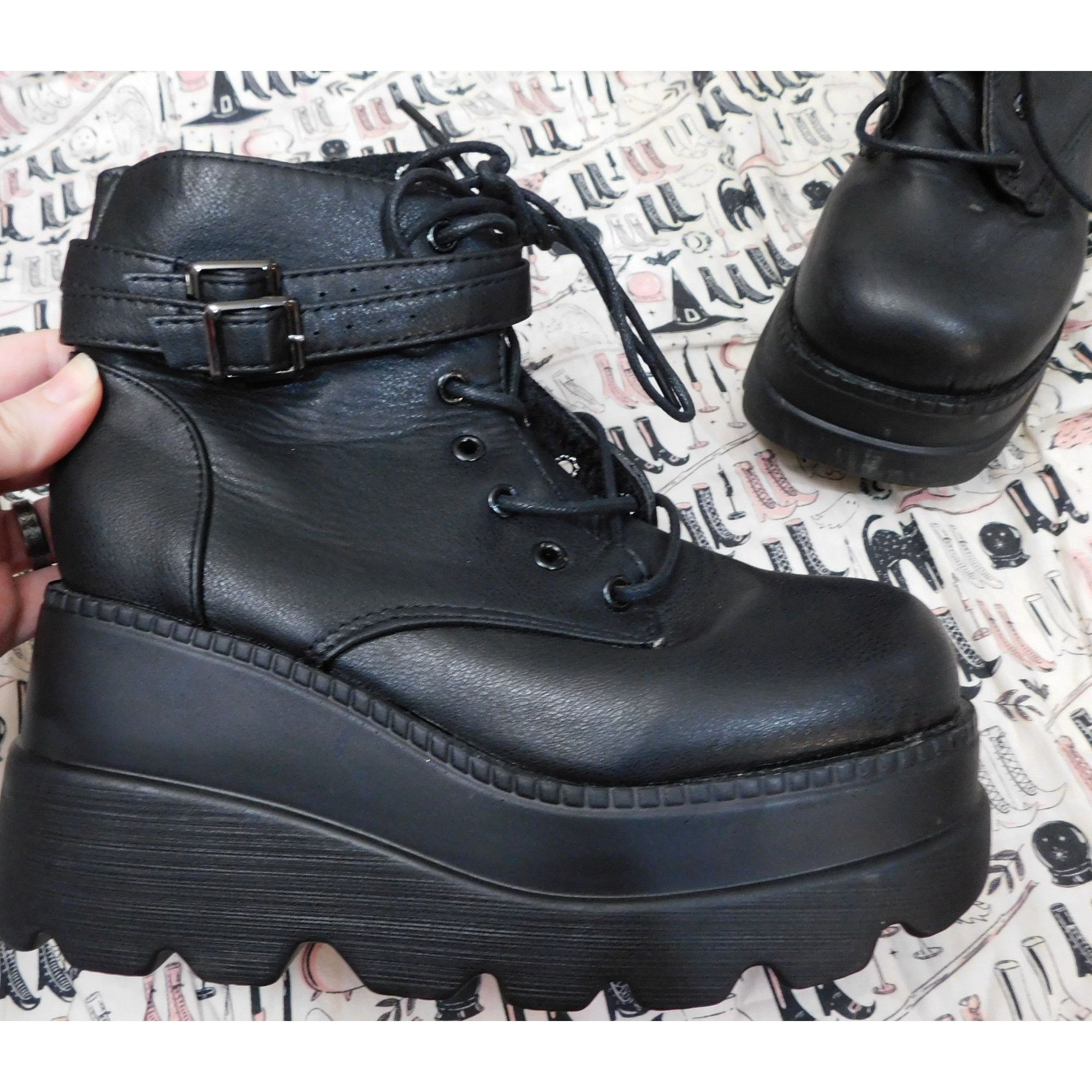 Other Gothic Platform Ankle Boots | Grailed