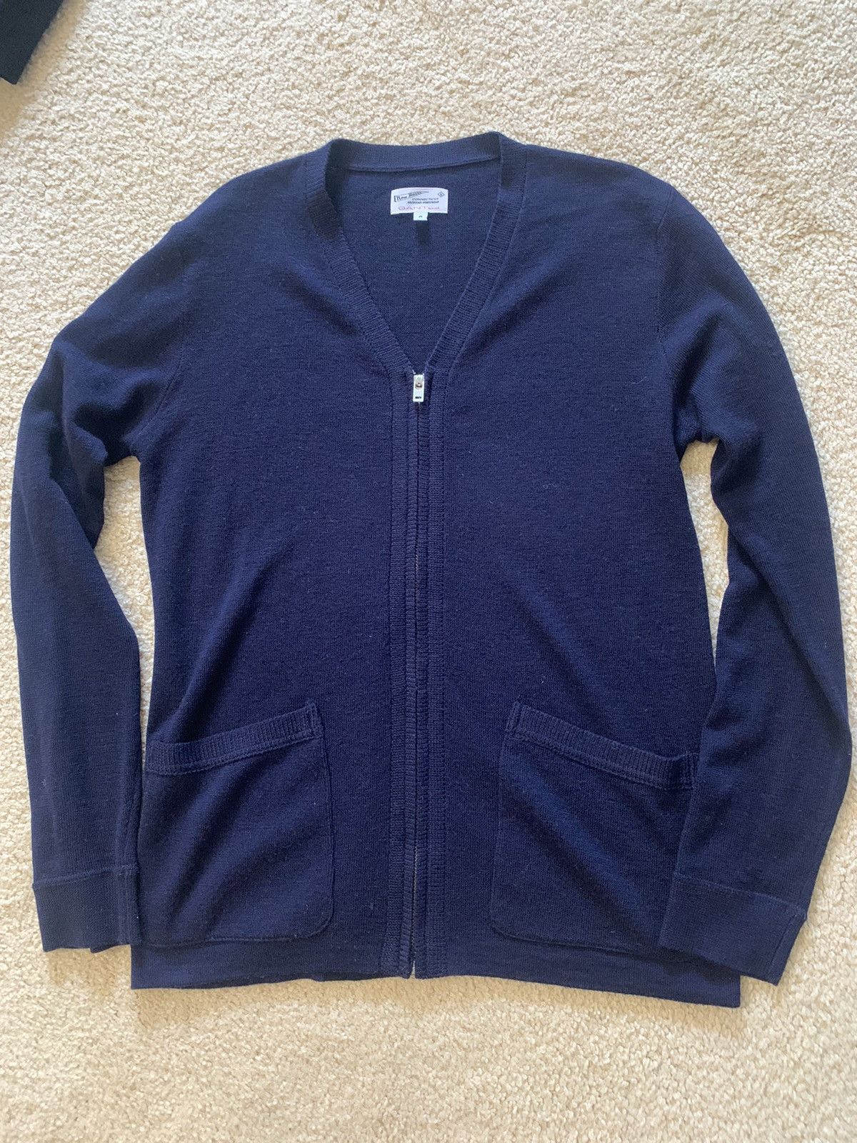 Gant Rugger Full Zip Wool Cardigan | Grailed