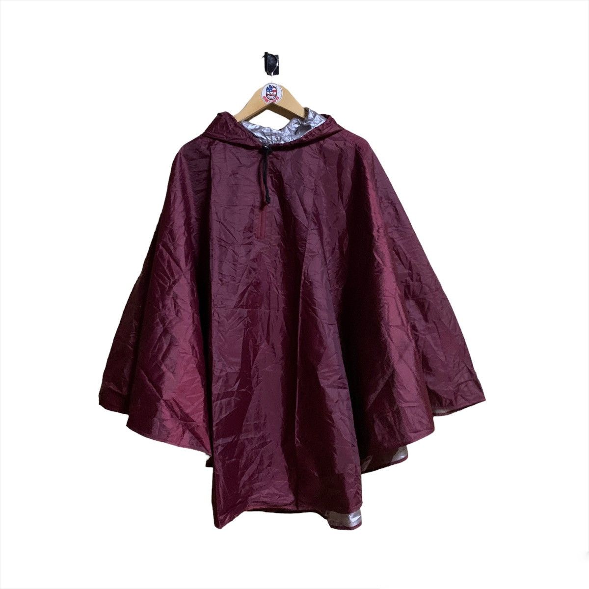 Cloak × Japanese Brand × Streetwear Rare 🔥 Unbrand Poncho Raincoat ...