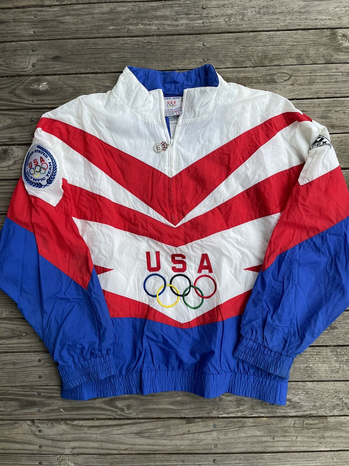 Streetwear × Usa Olympics × Vintage Vintage USA Olympic Apex Jacket ...